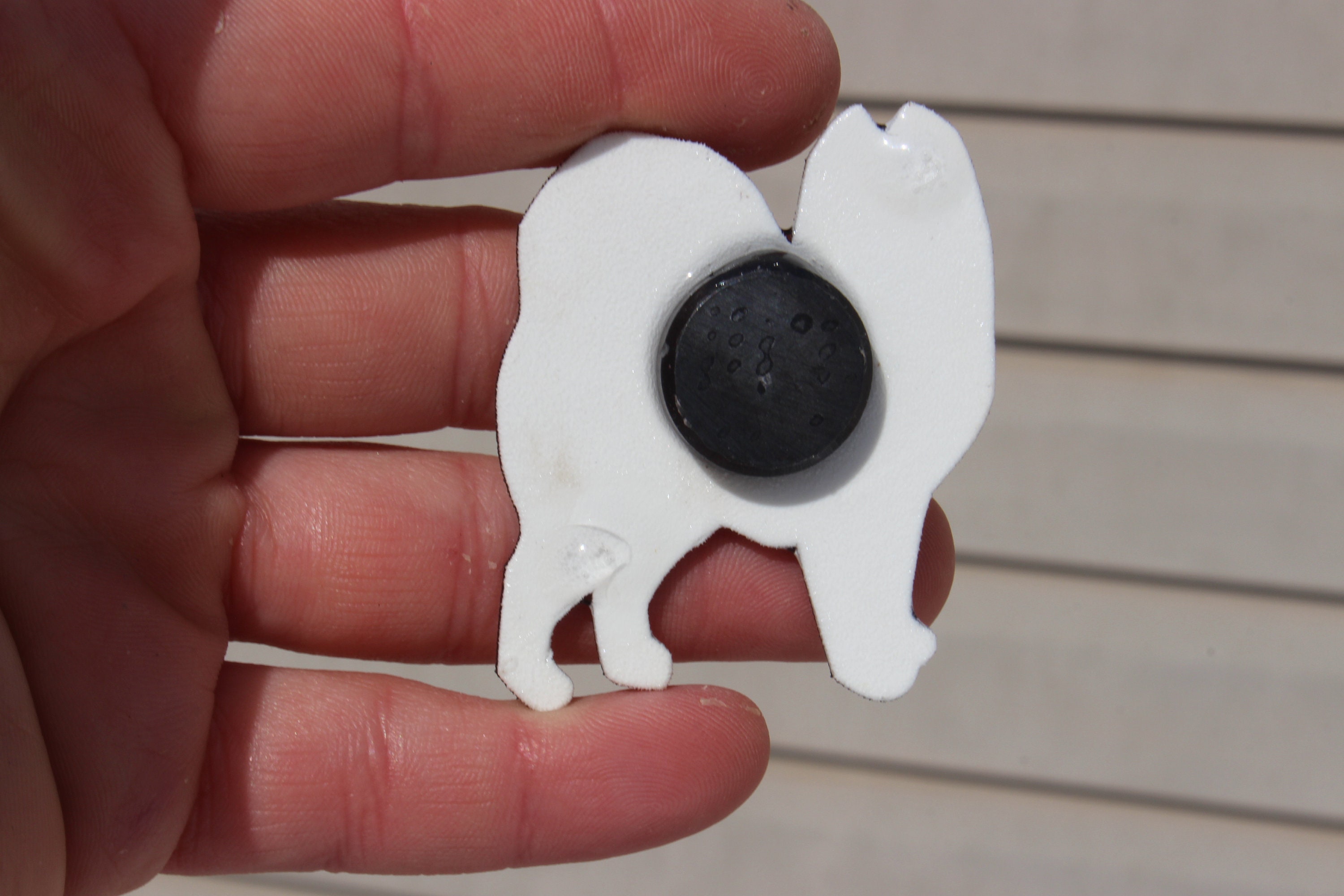 American Eskimo Dog Magnet: Gift for Dog Lovers or Shepherd - Etsy UK