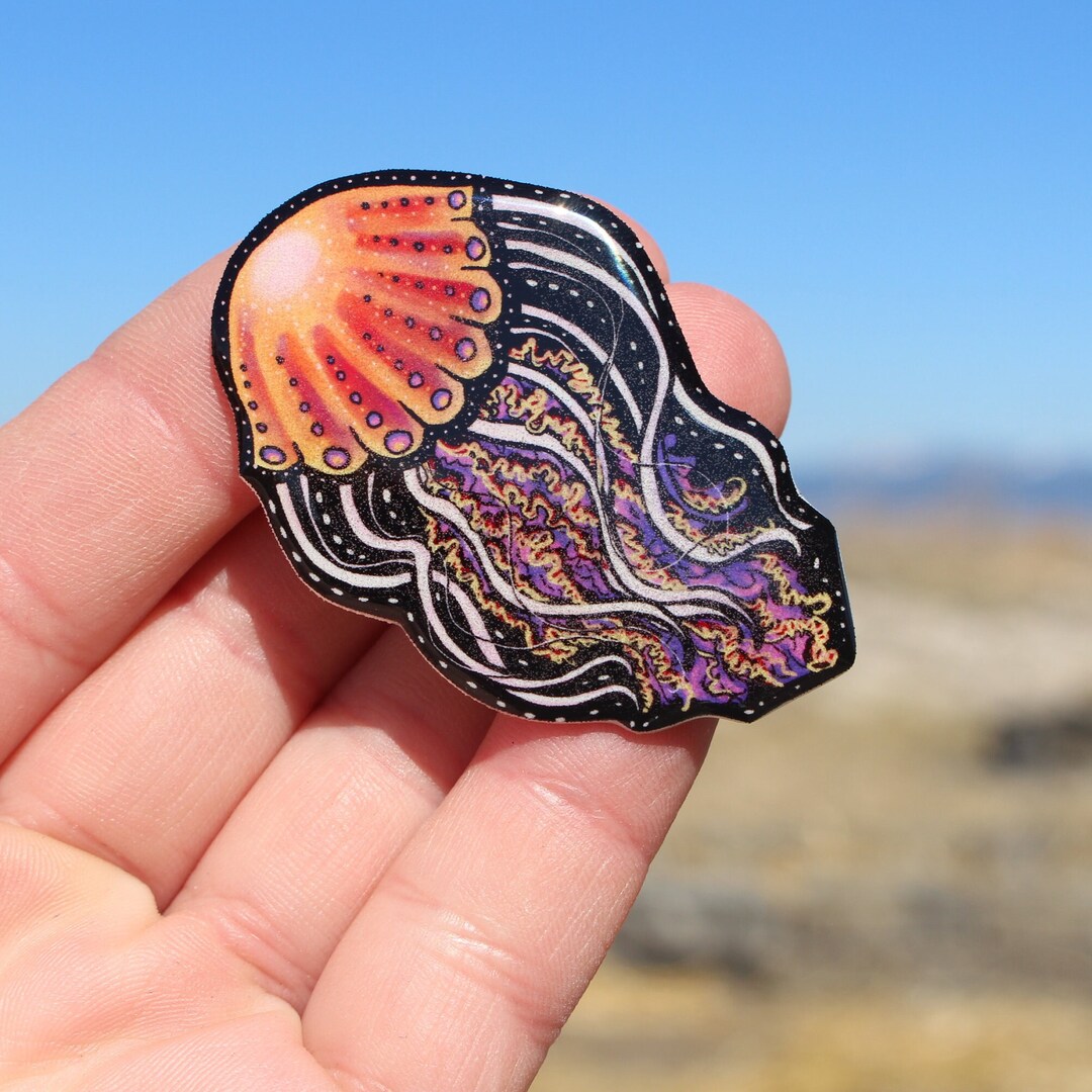 Jellyfish Magnet: Gift for Fish Lovers Scuba Divers, Vet Tech ...