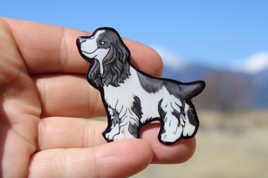 Springer Cocker Spaniel Magnet Gift for Dog Lovers, Vet Techs ...
