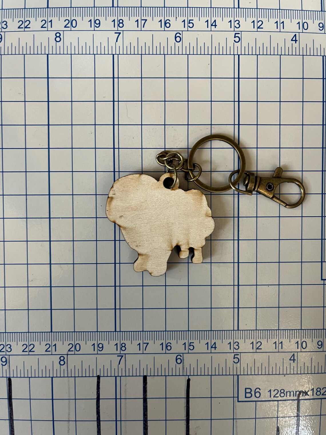 Wood Japanese Chin Keychain: Gift for Dog Lovers, Teachers, Vet Techs ...