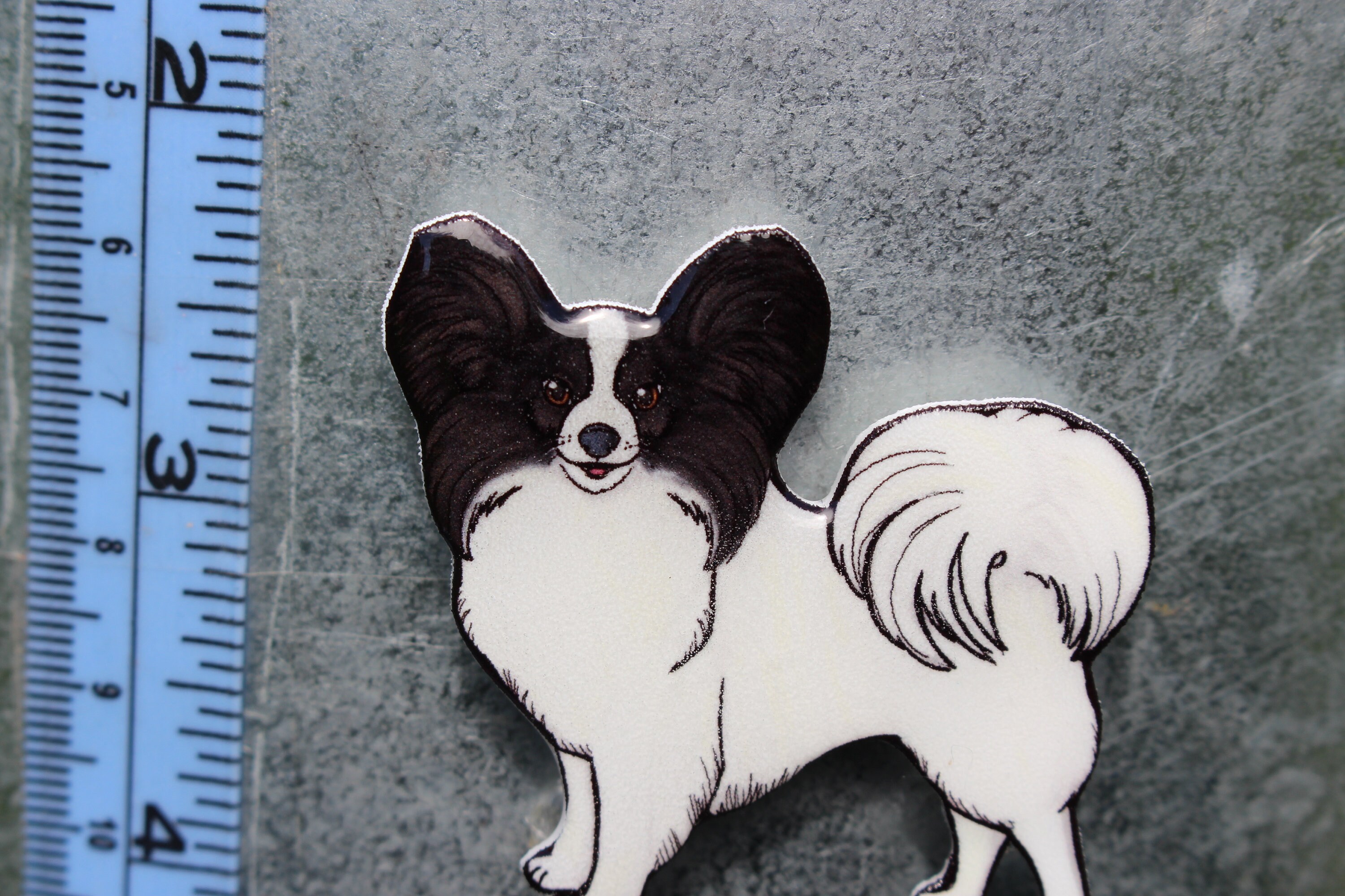 Papillon Magnet: Great Gift Forpapillon Dog Lovers for Locker - Etsy