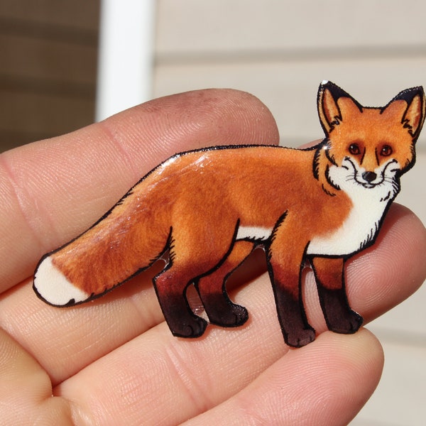 Fox Magnet - Etsy