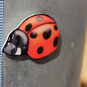 Ladybug Magnet: Gift for Bug Lovers Cute Bug Animal Magnets for Locker ...