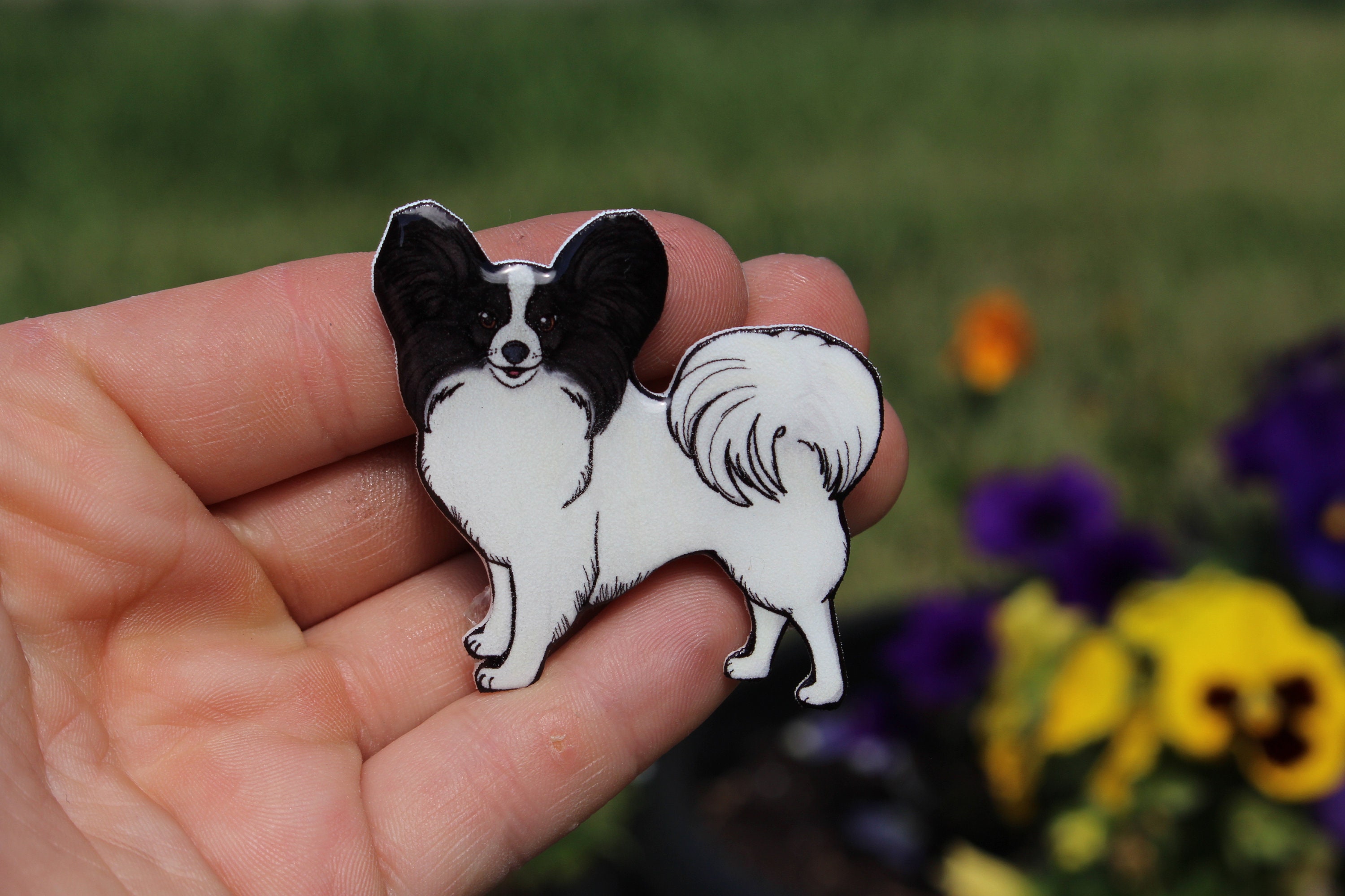 Papillon Magnet: Great Gift Forpapillon Dog Lovers for Locker - Etsy