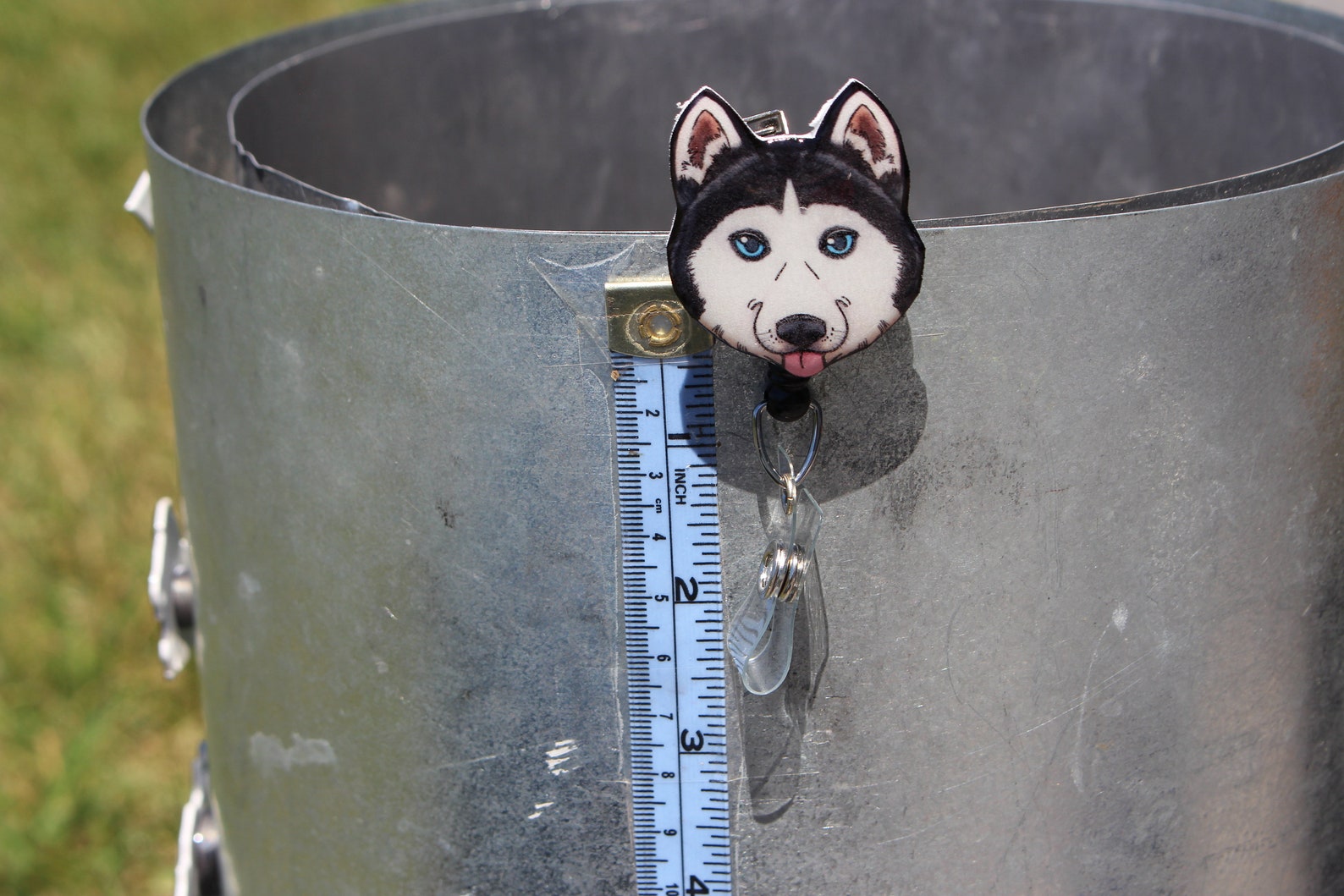 Husky Badge Reel Id Holder Gift Husky Lovers for Nurse's - Etsy