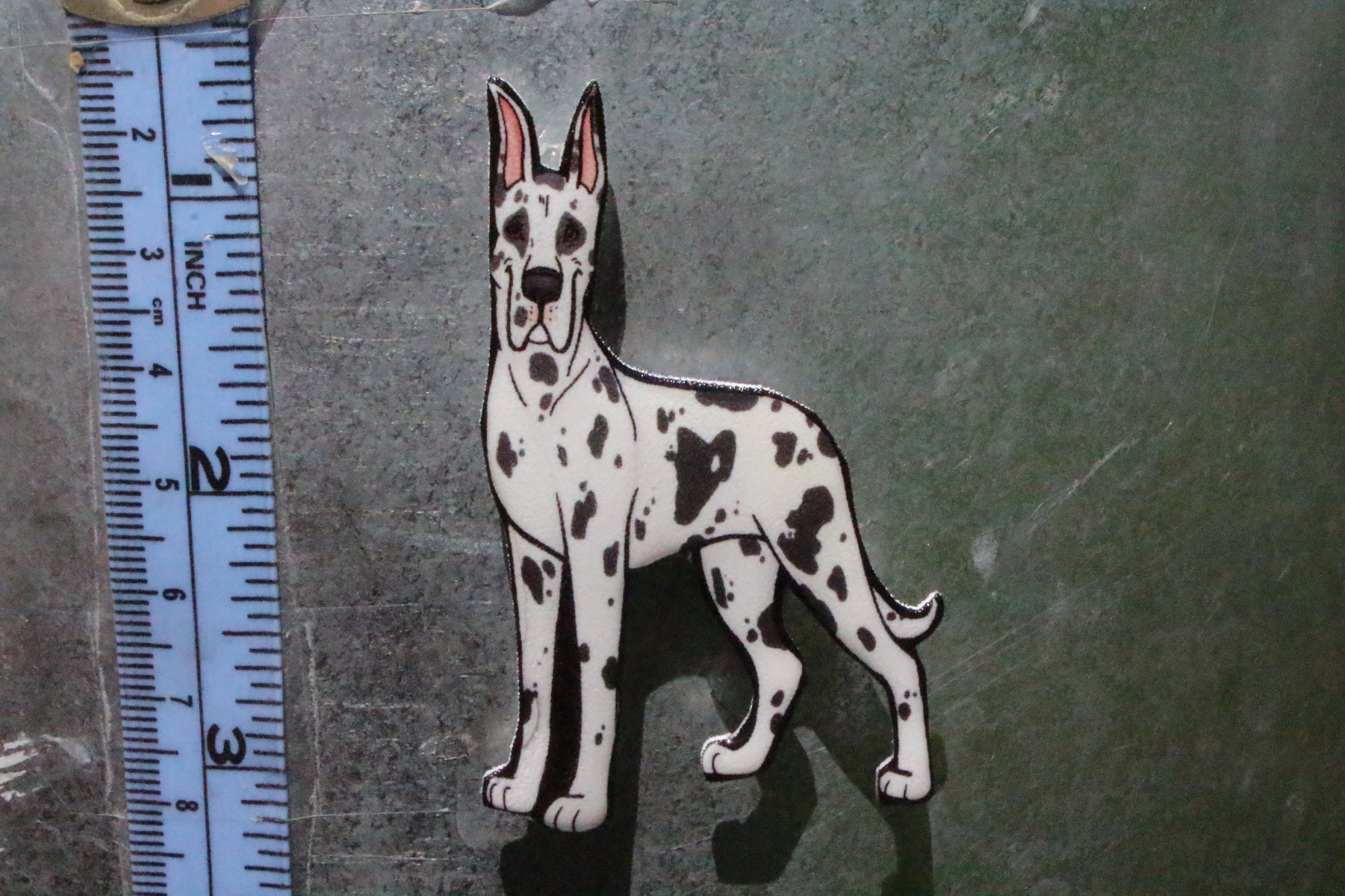 Great Dane Magnet: Gift for dog lovers vet techs teachers | Etsy