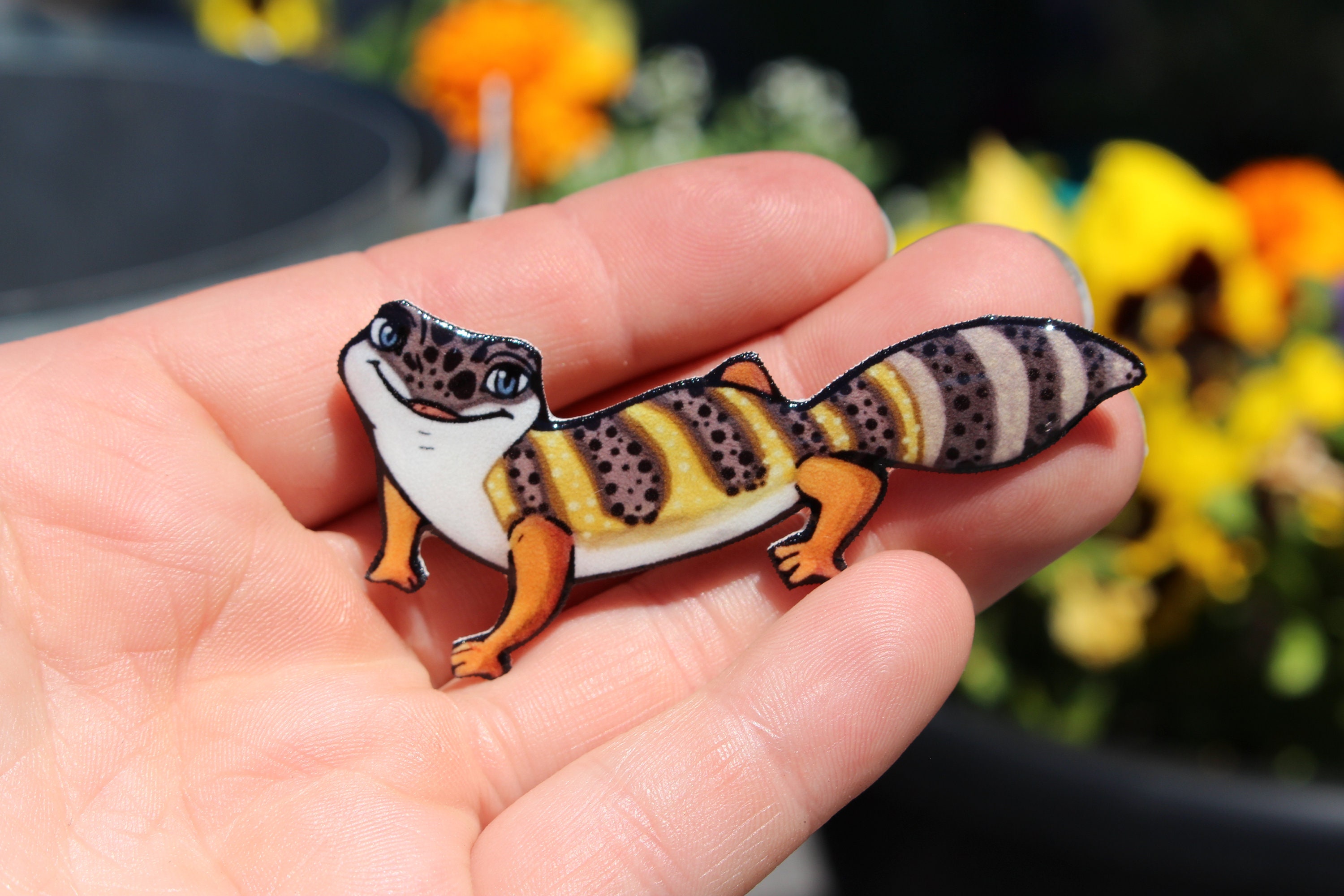 Leopard Gecko Magnet Gift for Lizard Lover for Locker or - Etsy