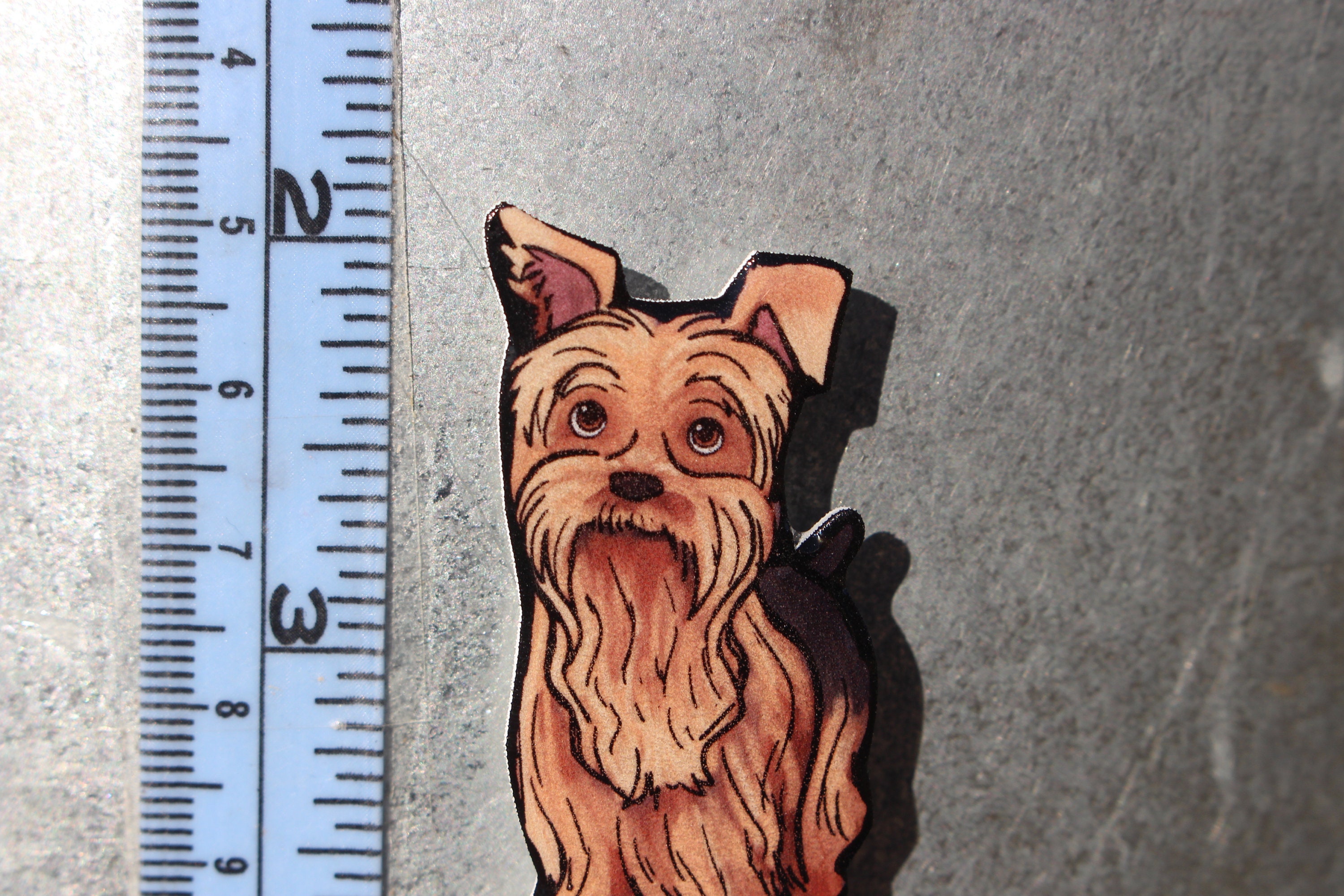 Yorkie Yorkshire Terrier Magnet : Gift for Dog lover vet | Etsy