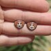 Ball Python Earring Studs: Gift for Snake Lovers, Vet Techs ...