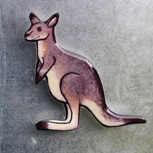 Kangaroo Magnet: Gift for Kangaroo Lovers or Kangaroo Collectors Cute ...