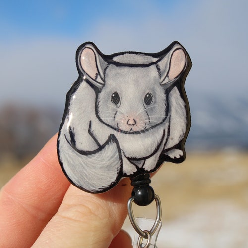 Dumbo Rat Badge Reel ID Holder: Gift for Nurses CNA HCA Vet - Etsy