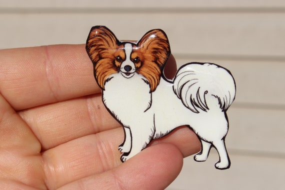 Papillon Magnet: Great Gift for Papillon Dog Lovers or | Etsy