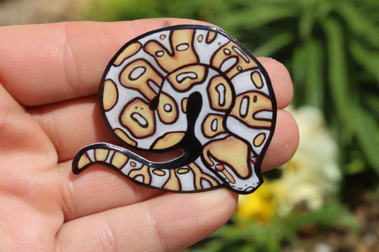 Ball Python Magnet Gift for Snake Lover Vet Tech - Etsy