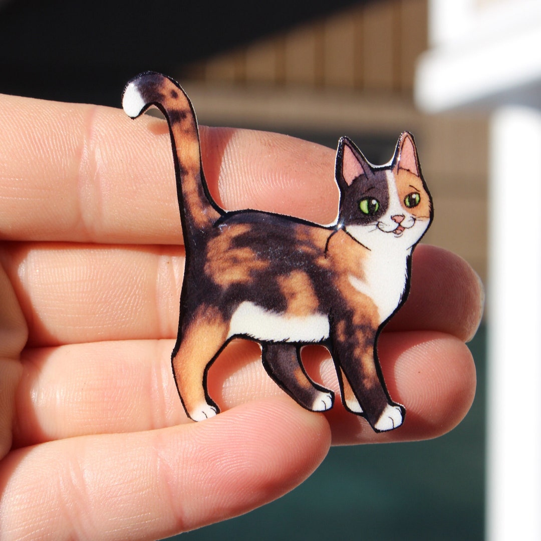 Calico Cat Magnet: Gift for Calico Lovers or Calico Loss Memorial Cute ...