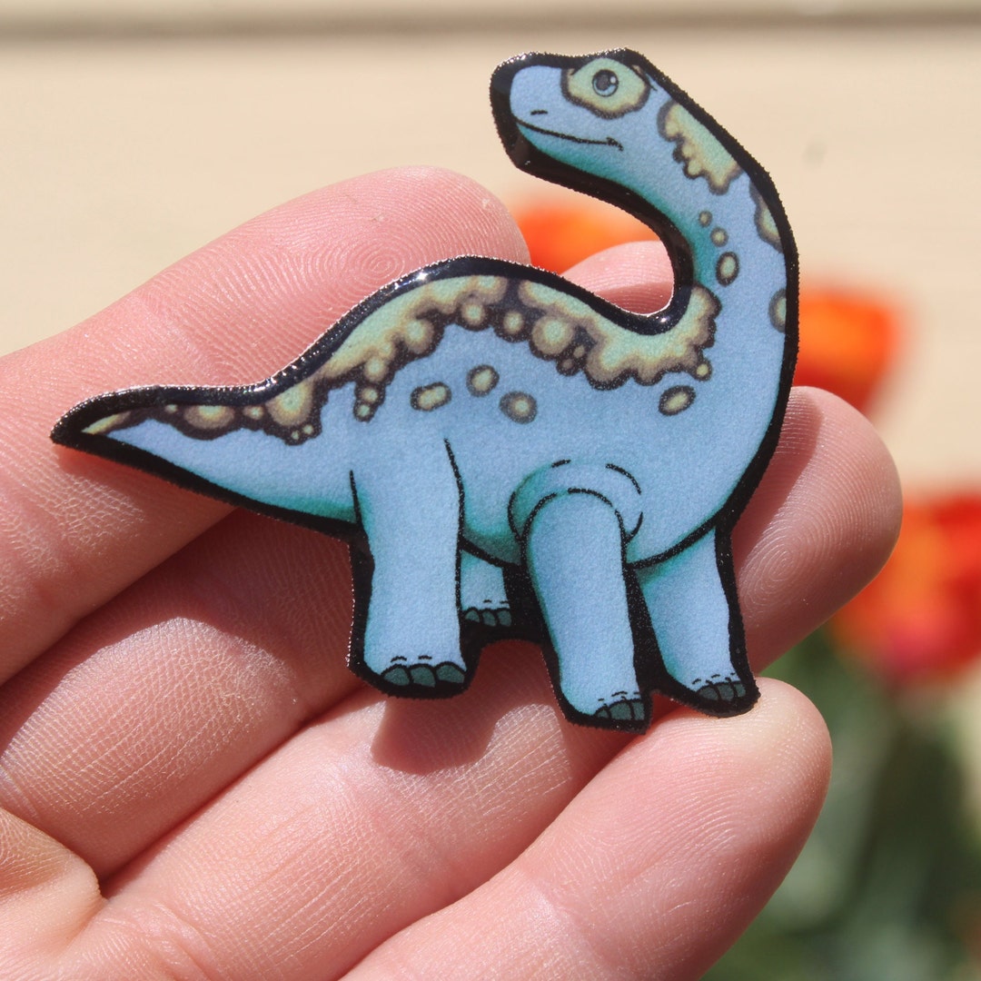 Brontosaurus Dinosaur Magnet Great Gift for Bronto Lovers Cute Animal ...