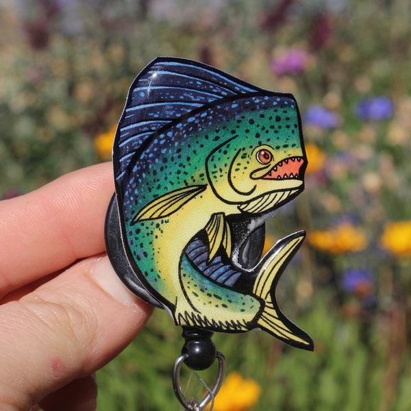 Game Fish Badge Reel - Etsy