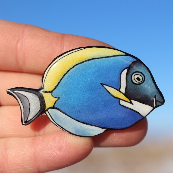 Powder Blue Tang - Etsy