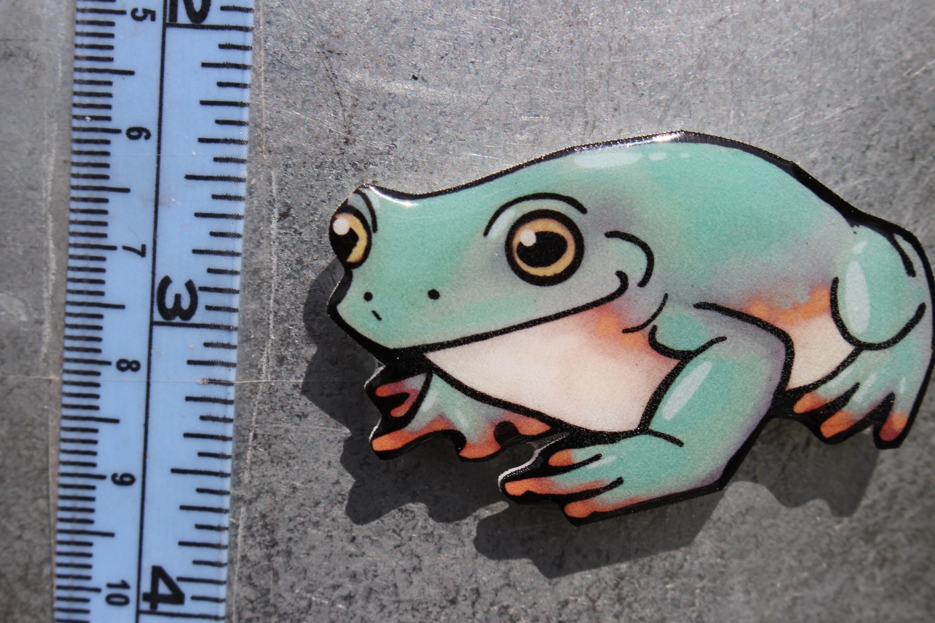 Whites Tree Frog Magnet: Gift for Dumpy Frog Lovers Teachers | Etsy