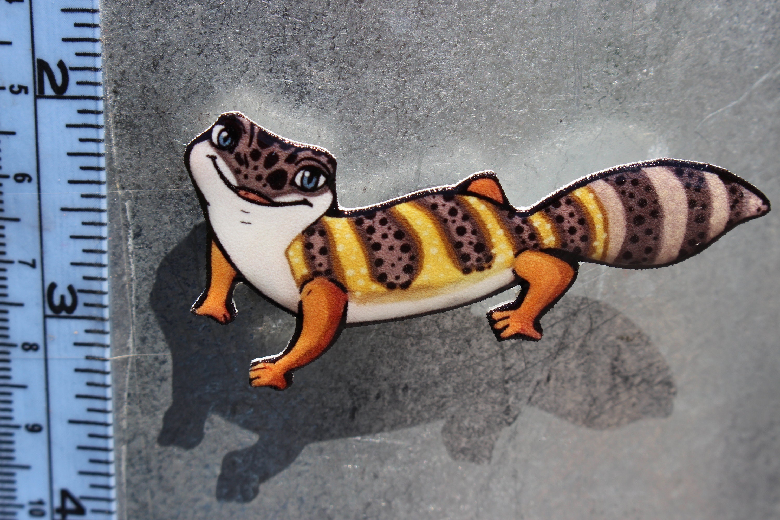 Leopard Gecko Magnet Gift for Lizard Lover for Locker or - Etsy