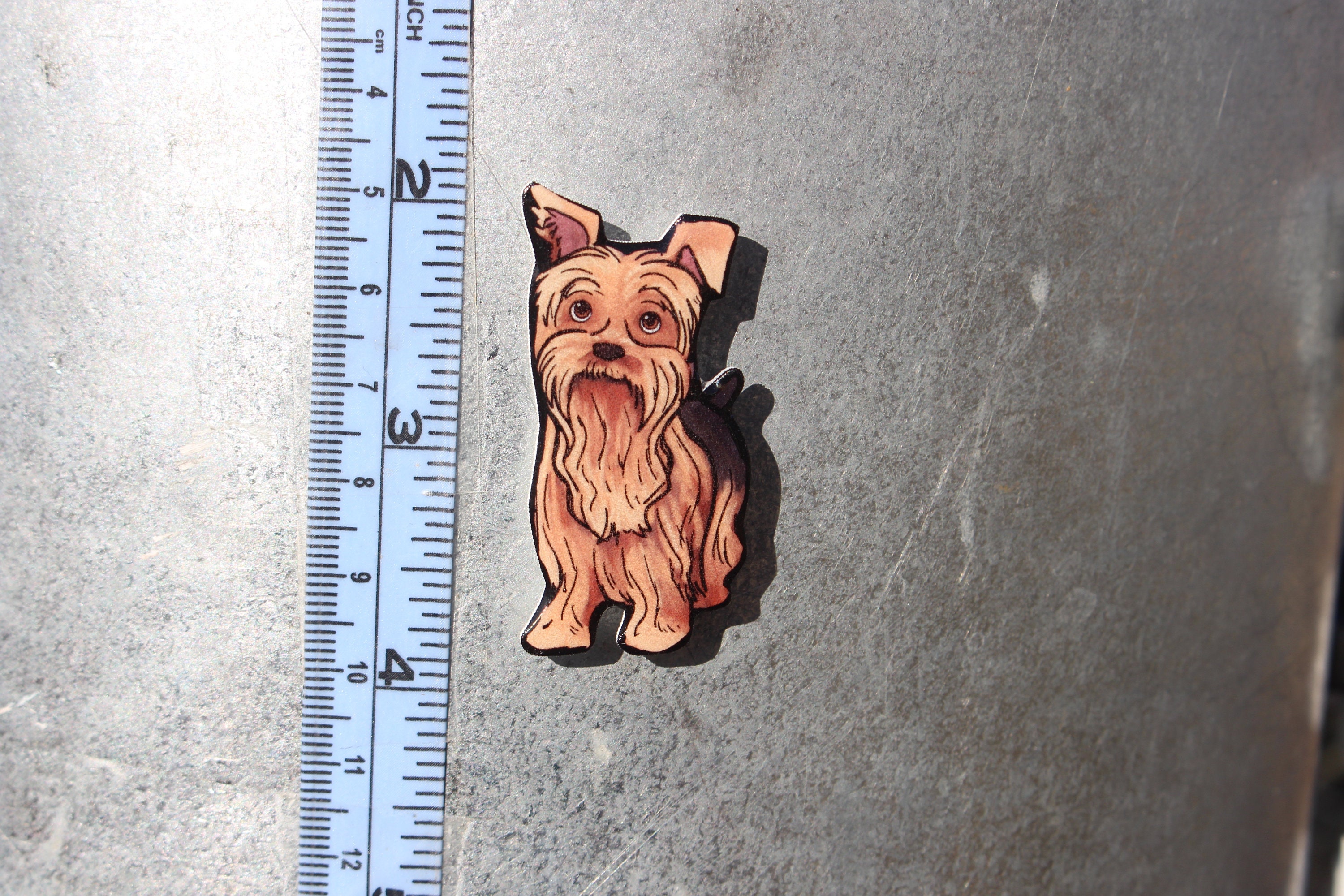 Yorkie Yorkshire Terrier Magnet : Gift for Dog lover vet | Etsy