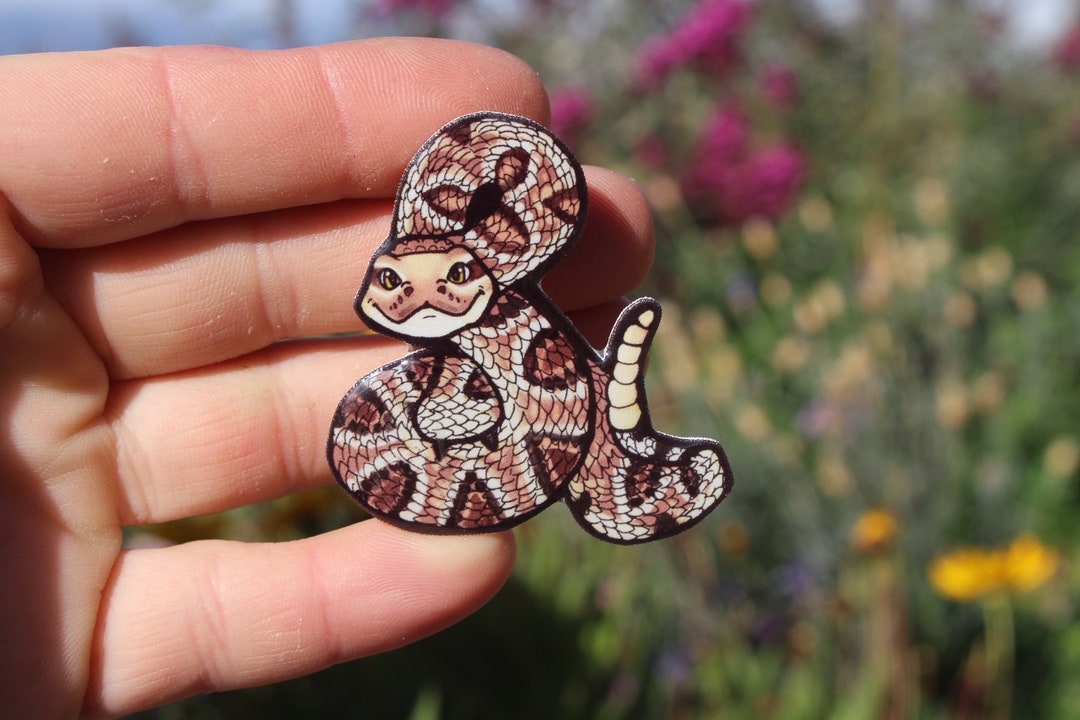 Rattlesnake Magnet: Gift for Snake Lovers, Zookeepers, Vet Techs ...