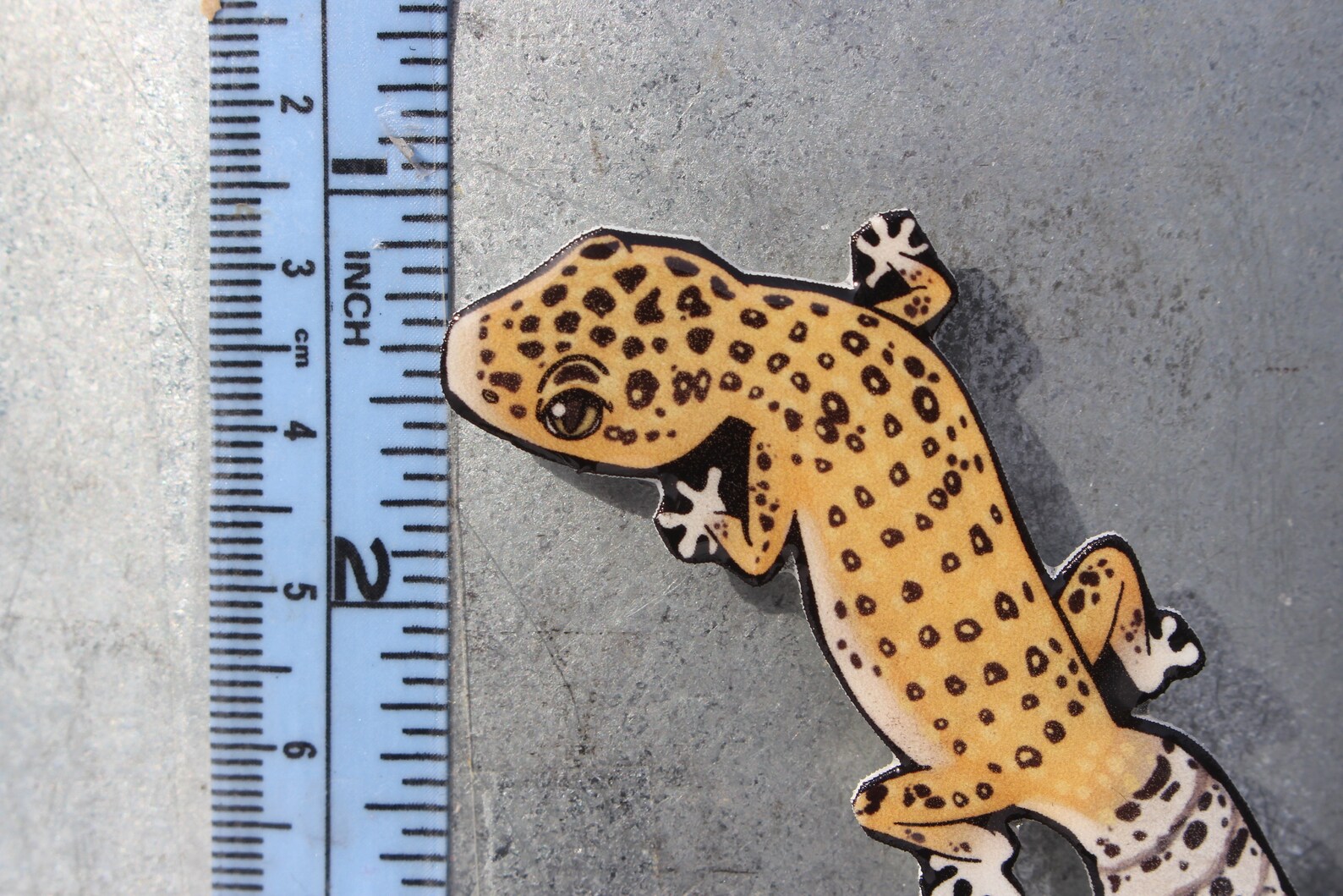 Leopard Gecko Magnet: Gift for Gecko Lizard Lovers or Gecko | Etsy