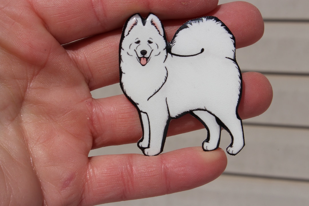 American Eskimo Dog Magnet: Gift for Dog Lovers or Shepherd Loss ...