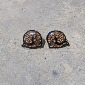 Ball Python Earring Studs: Gift for Snake Lovers, Vet Techs ...