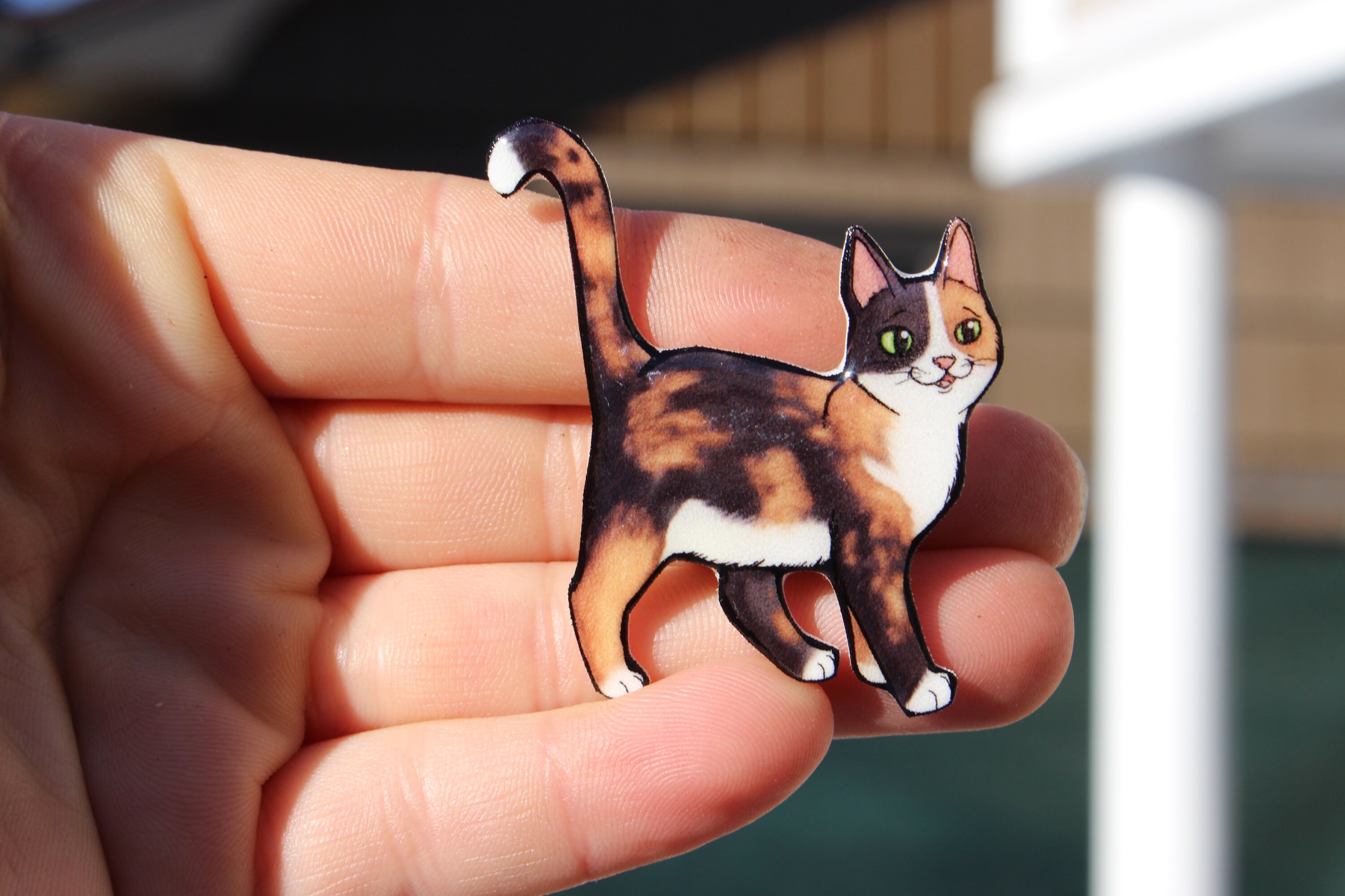 Calico Cat Magnet: Gift for Calico Lovers or Calico Loss - Etsy