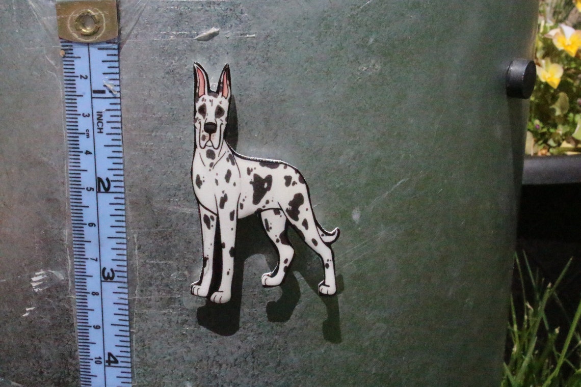 Great Dane Magnet: Gift for Dog Lovers Vet Techs Teachers | Etsy