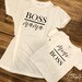 Boss Mama Mini Boss SVG | Mom Child Matching | Set | Bundle | Pdf Dxf ...