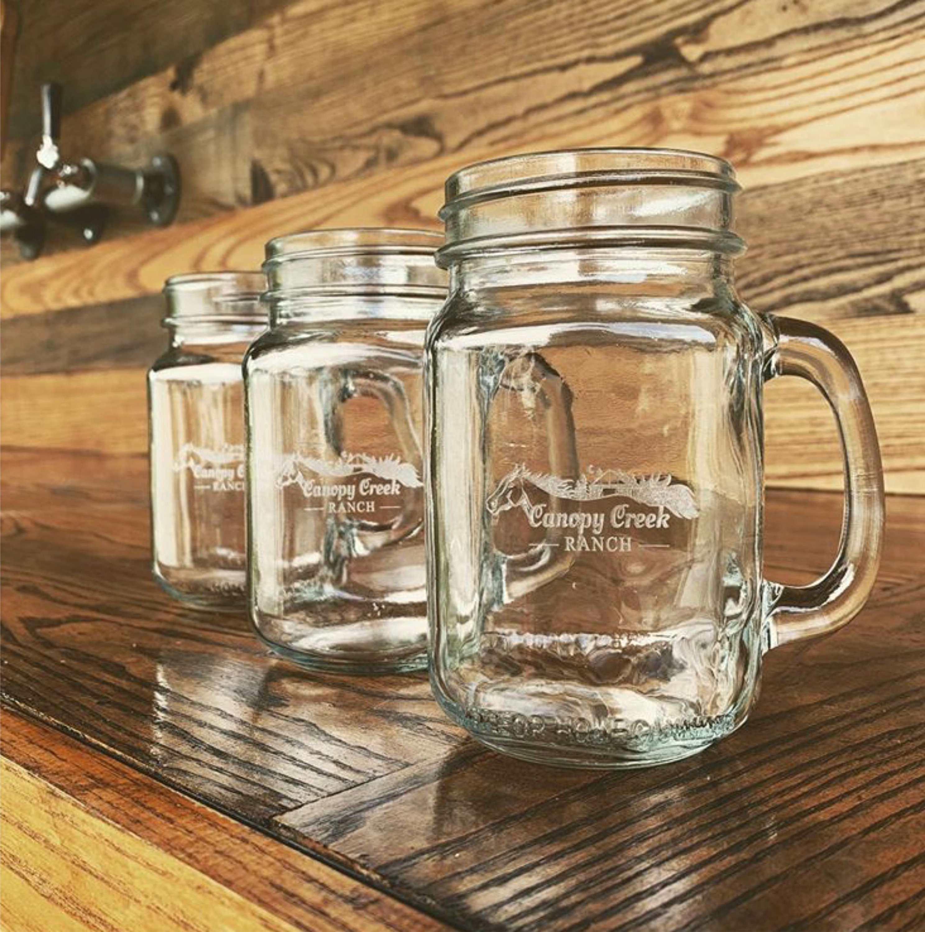 Custom Laser Engraved Mason Jar With Handle Personalized - Etsy Canada