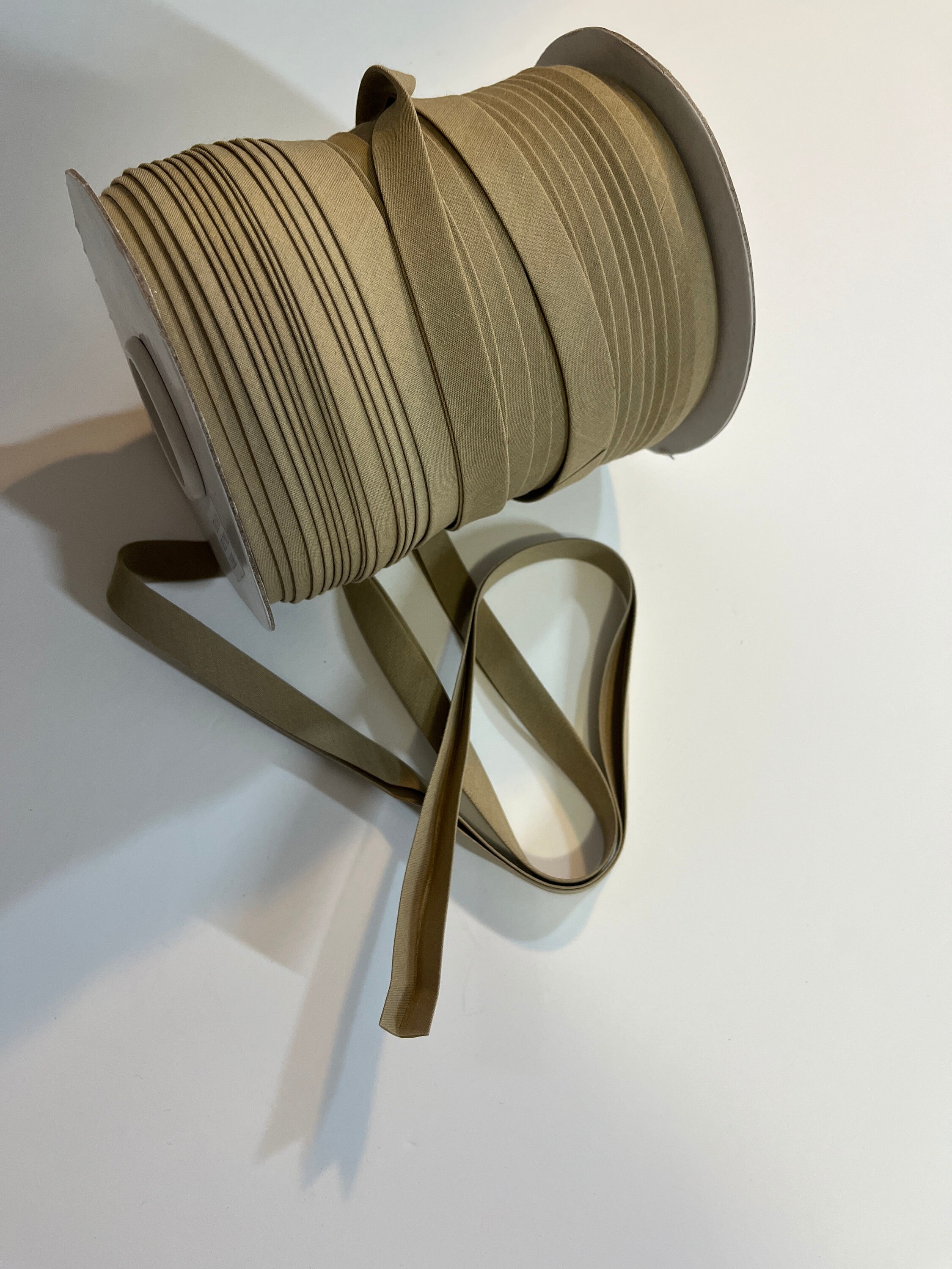 1/2 Inch Double Fold Tan Bias Tape Bulk Pricing Sewing - Etsy Canada