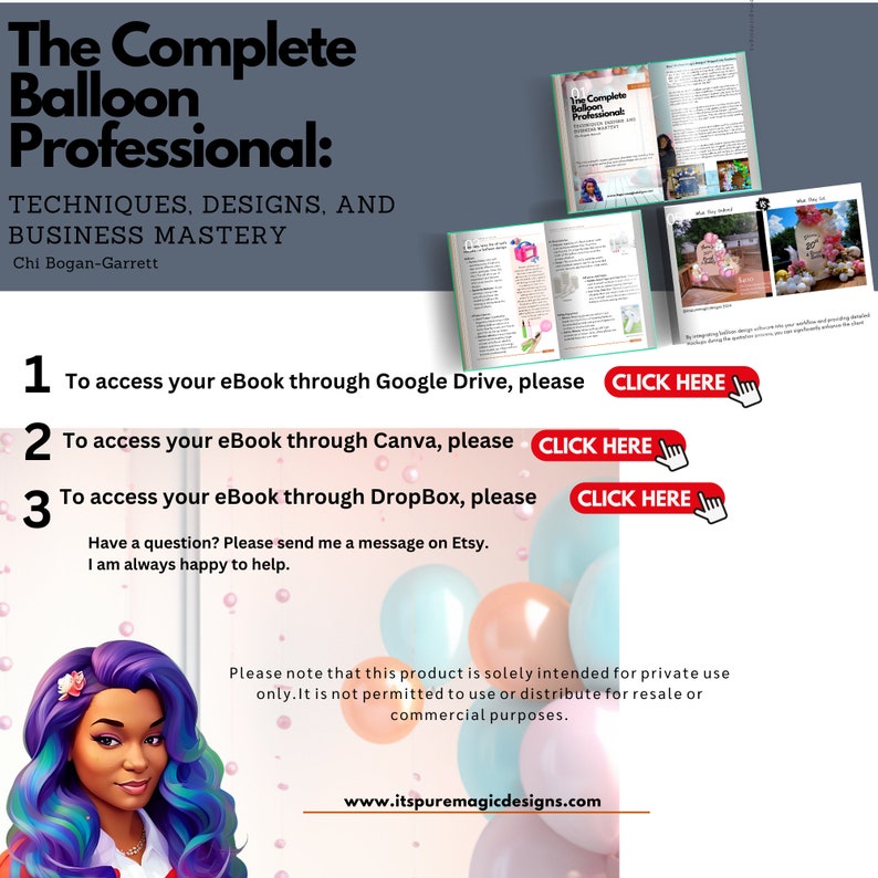 Complete Guide to Balloon Artistry E-book - Learn Balloon Decorations ...
