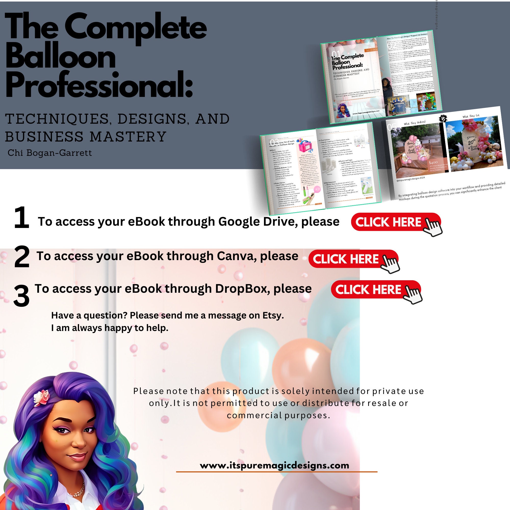 Complete Guide to Balloon Artistry E-book - Learn Balloon Decorations ...