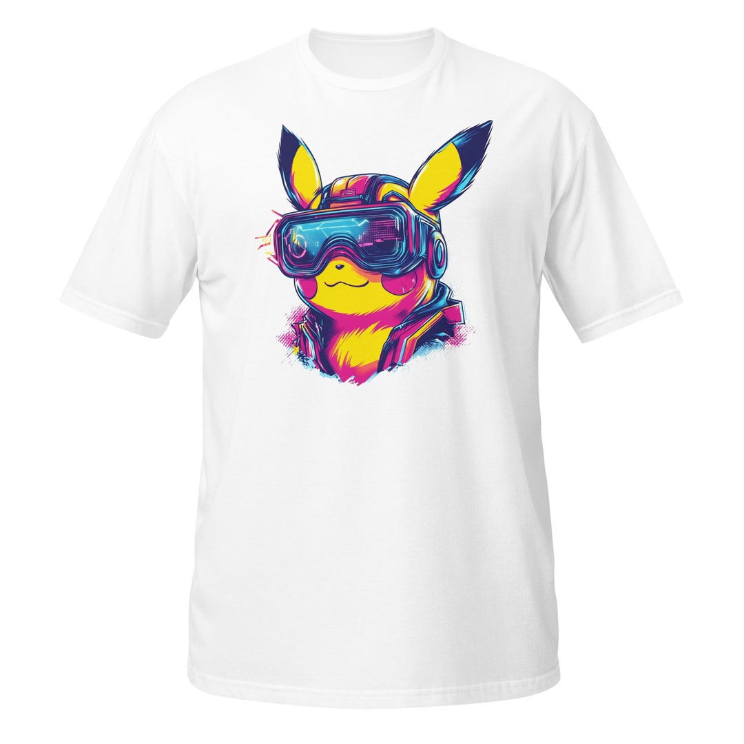 Cyber Pikachu T-shirt - Etsy