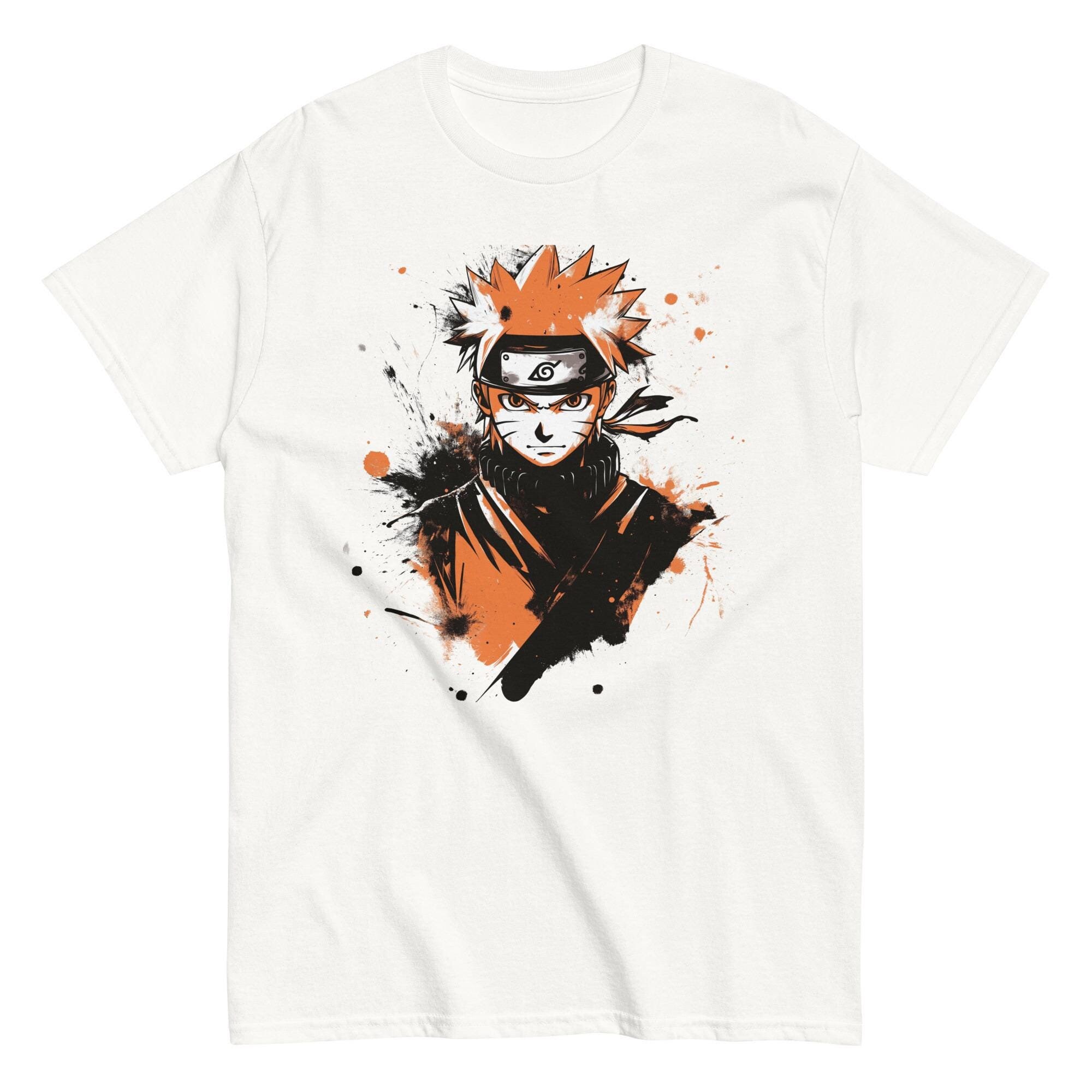 Naruto Paint Splatter Shirt - Etsy