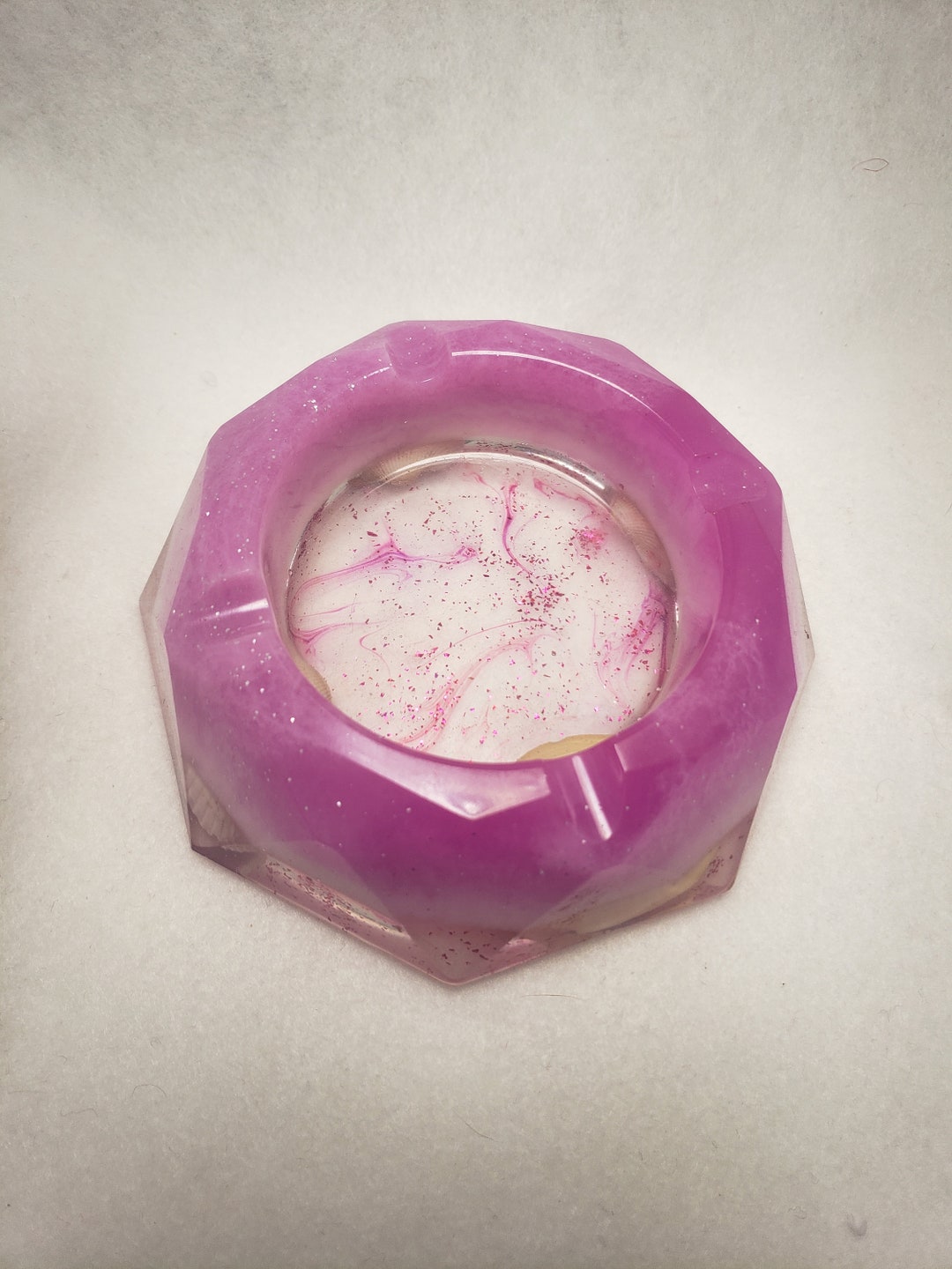 Epoxy Resin Ashtray, Glow Ashtray, Nightclub Ashtray, Party Ashtray ...