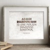 Henry David Thoreau Quote Printable Art Print Go Confidently in the ...