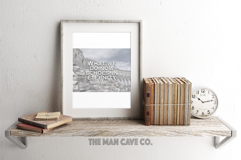 Coliseum Printable Art Marcus Aurelius Quote Print Wall Art Rome Poster ...