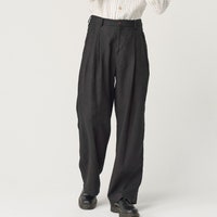 Men's White Pleated Dress Pants: High Waist, Side Adjusters - Etsy
