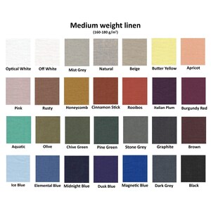 Fabrics Color Card, Lithuanian Linen, OEKO TEX Certified Linen - Etsy