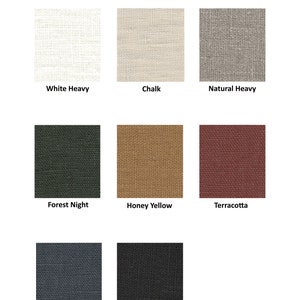 Fabrics Color Card, Lithuanian Linen, OEKO TEX Certified Linen - Etsy