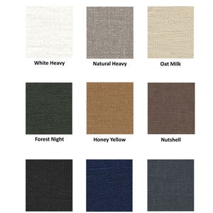 Fabrics Color Card, Lithuanian Linen, OEKO TEX Certified Linen - Etsy