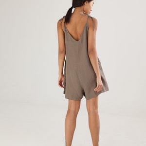 Linen Romper Women, Linen Playsuit, Linen Jumpsuit, Boho Jumpsuit ...