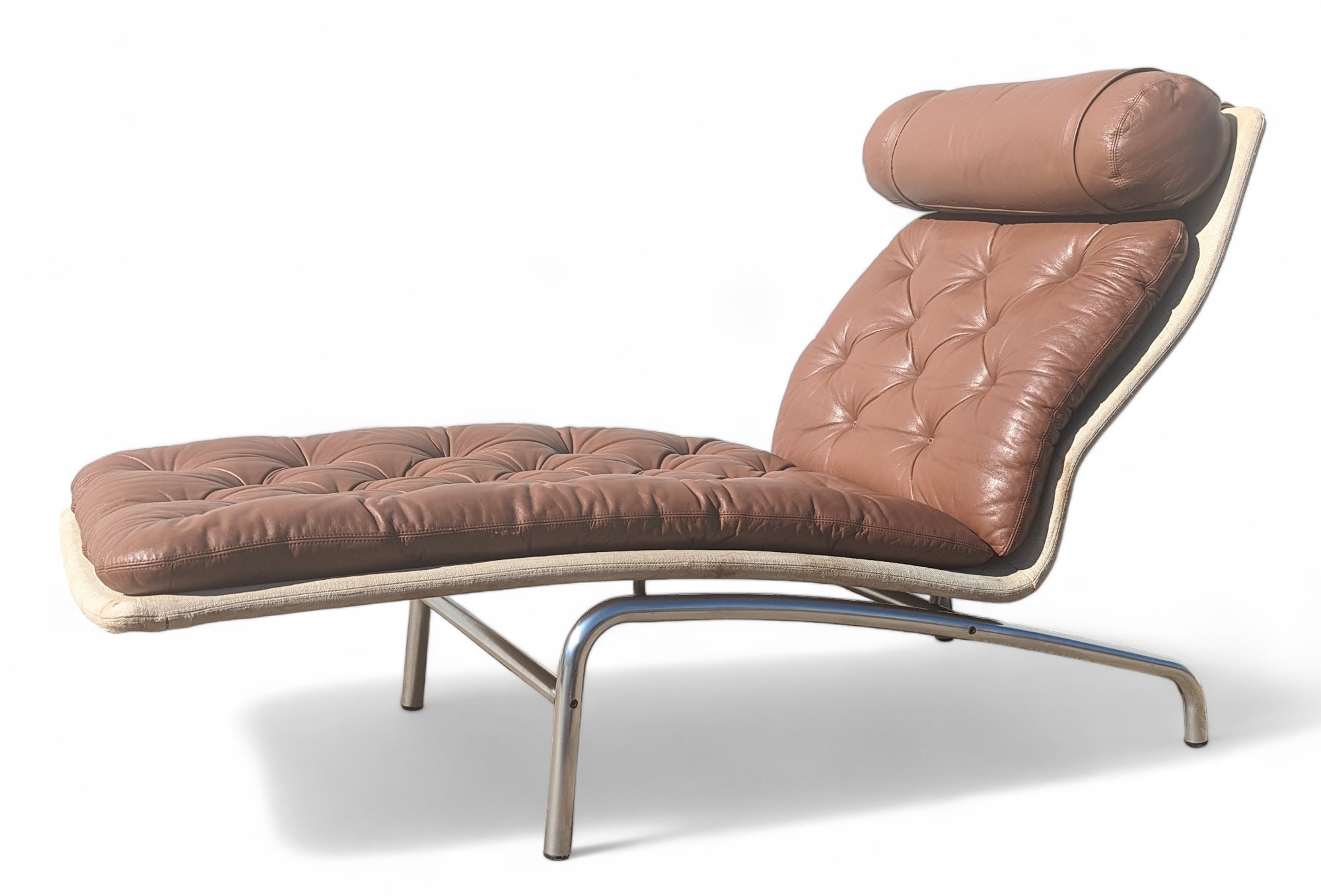 Mid Century Danish Modern Erik Jorgenson Chaise Lounger Etsy