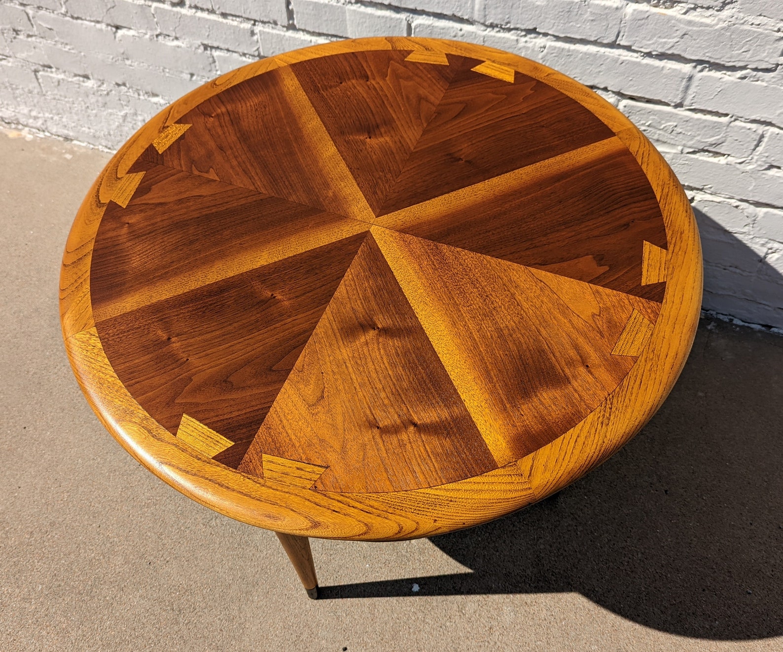 Mid Century Modern Lane Acclaim Round Side Table - Etsy