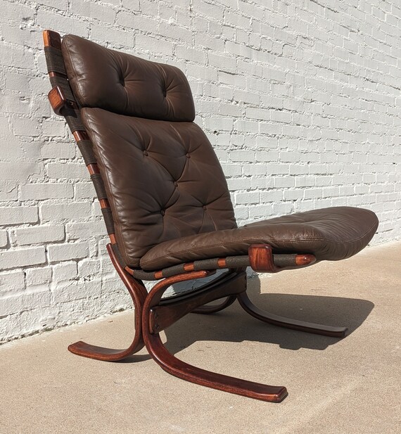 Mid Century Danish Modern Ingmar Relling Lounge Chair - Etsy