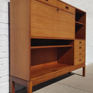 Mid Century Danish Modern Teak Cabinet - Etsy