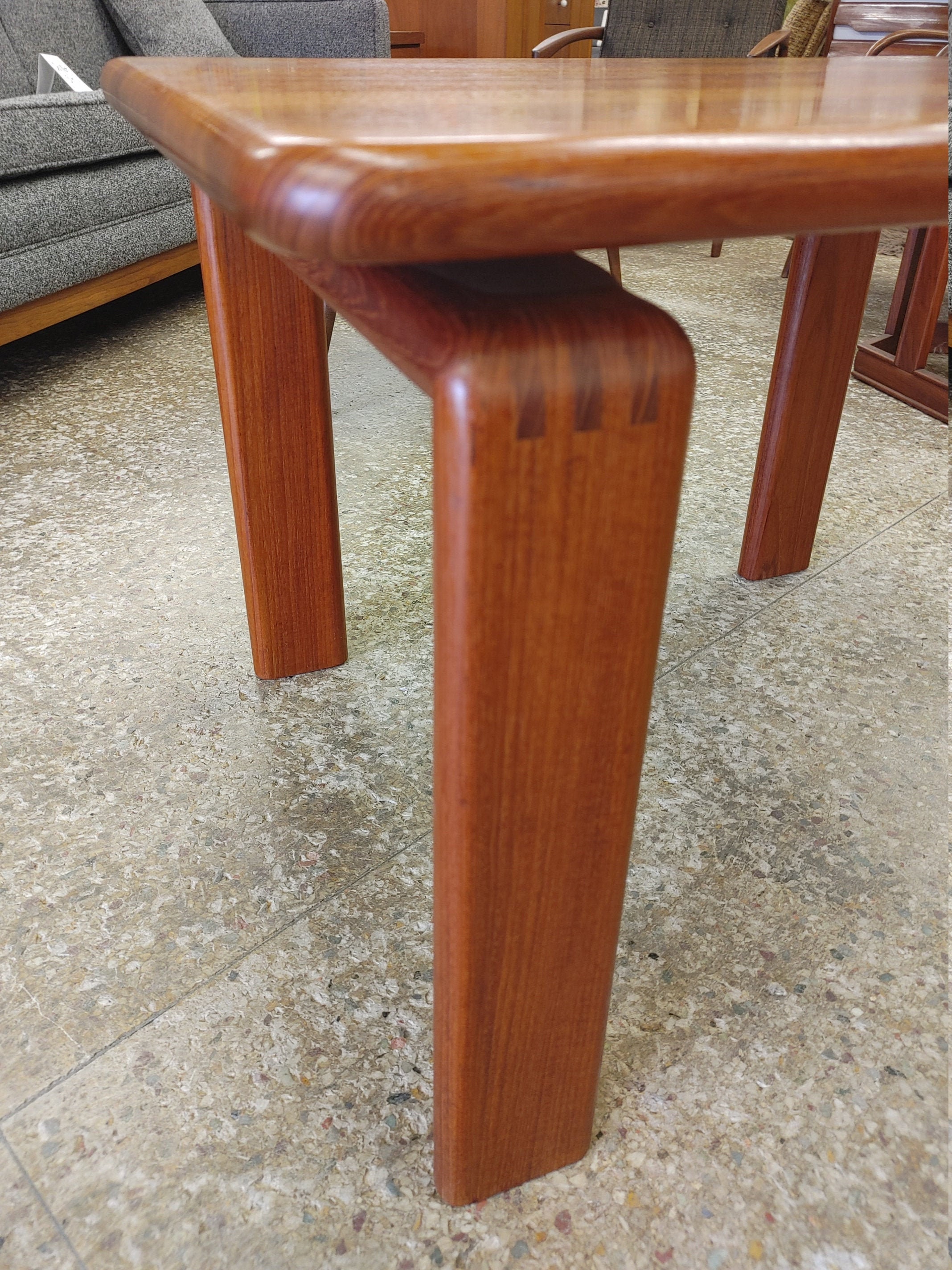 Mid Century Modern Danish Teak Side Table - Etsy